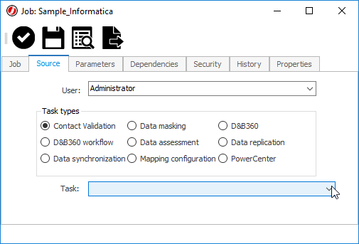 Informatica Job Scheduler | JAMS